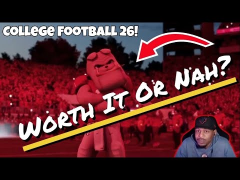College Football 26 Gameplay REACTION! Real Deal or Madden 2.0? π€