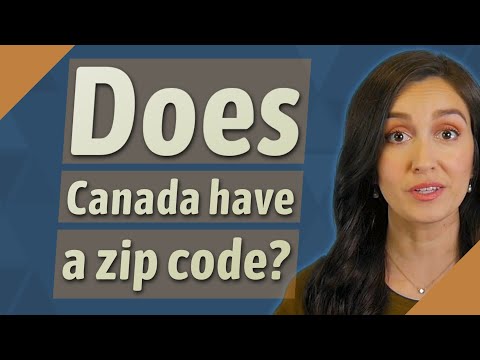 Does Canada have a zip code?