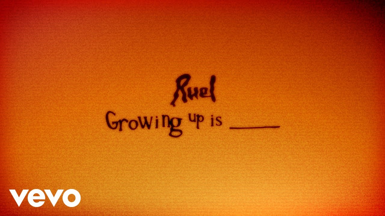 Ruel - GROWING UP IS _____ (Lyric Video)