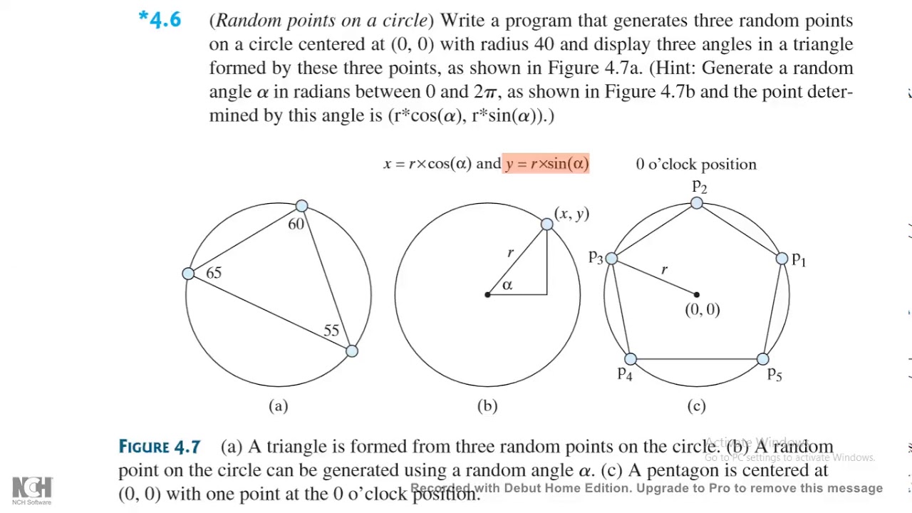 Introduction To Java Programming   Exercise 4 7a