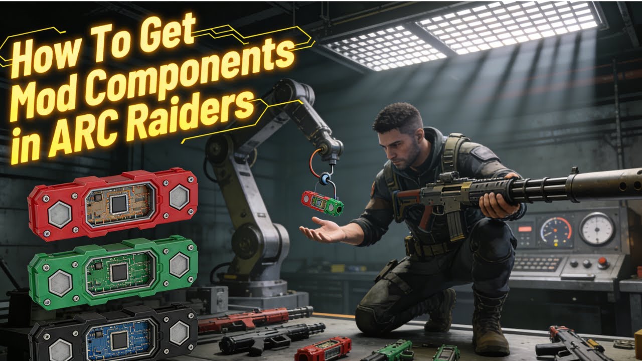 How To Get Mod Components in ARC Raiders