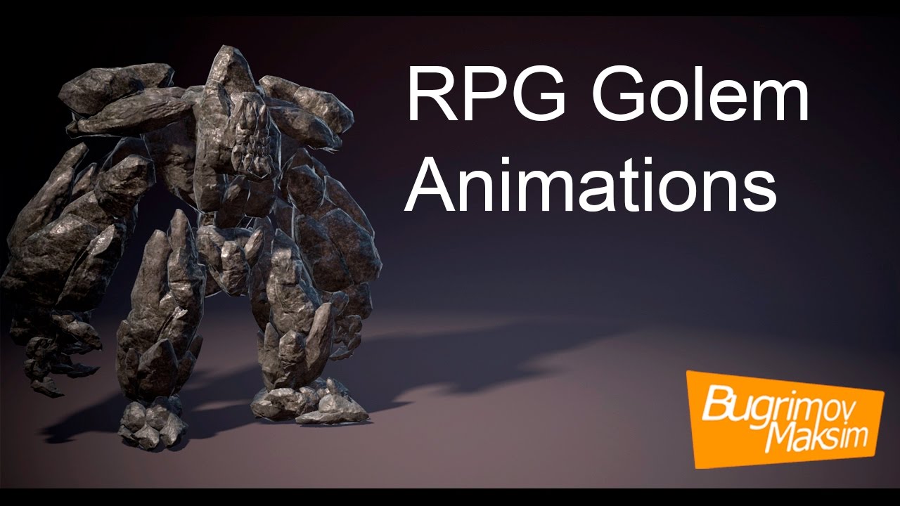 RPG Golem Animations