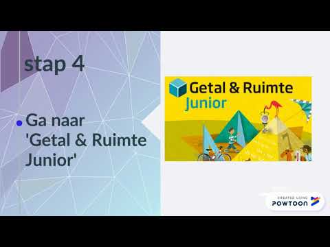 Inloggen via Basispoort Getal & Ruimte Junior