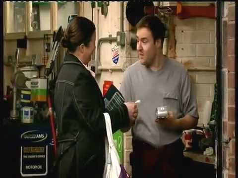 Chip & Pin Card Machine Guest Appearance on Coronation Street (Webster’s Garage)