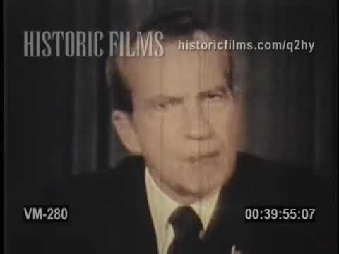 This Day In History: August 8 - President Richard Nixon's Resignation Speech (1974)