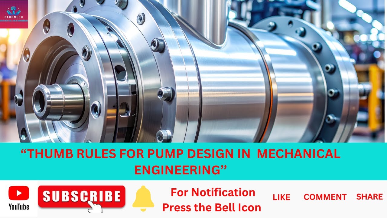 Pump Design Thumb Rules Every Engineer