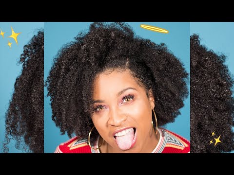 How To DEFINE Kinky, Frizzy, and Coarse Type 4 Hair! | NO GEL...๐คฎ