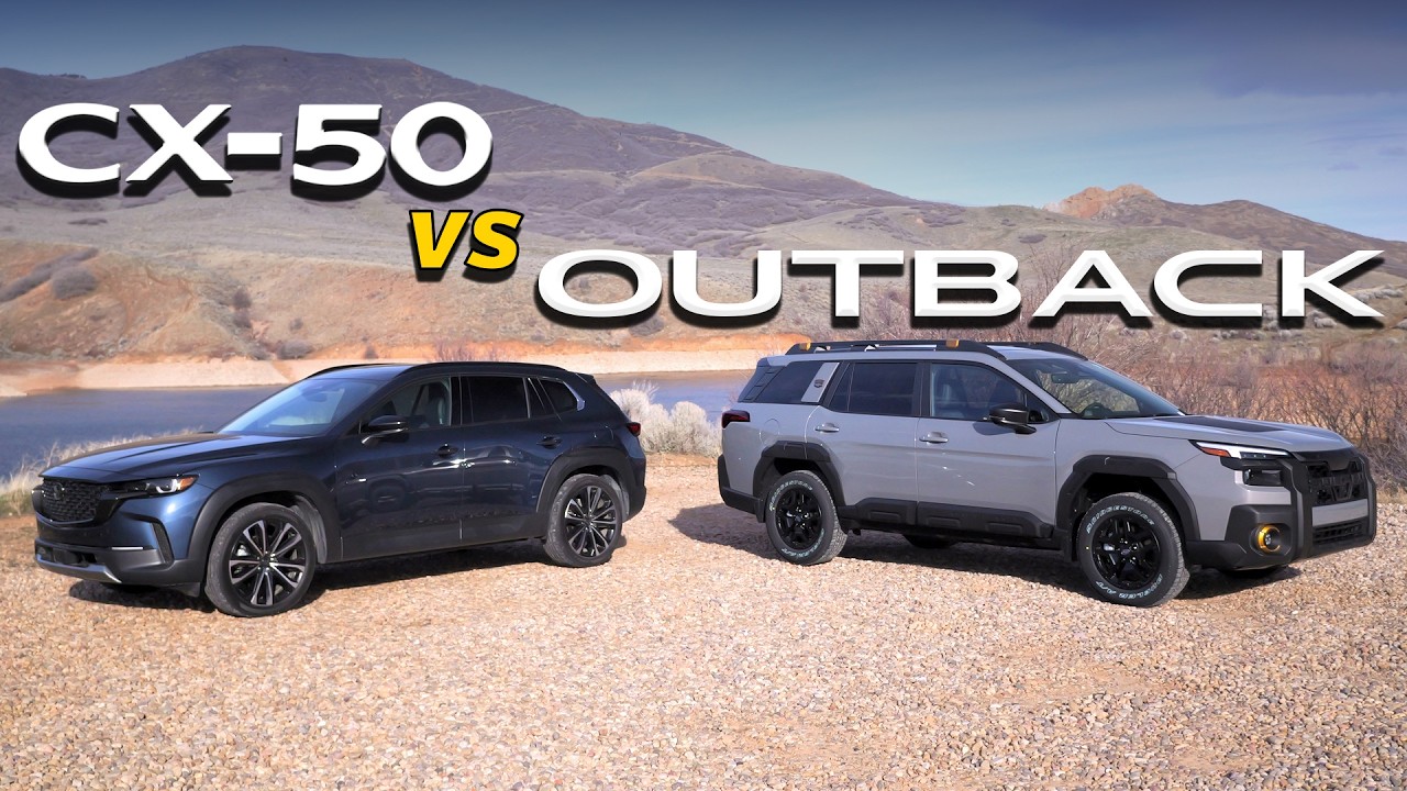 Subaru Outback vs Mazda CX-50 - Chasing an outdoor mood board