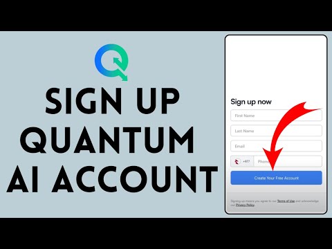 How to Sign Up to Quantum AI Account (2024) | Register Quantum AI Account