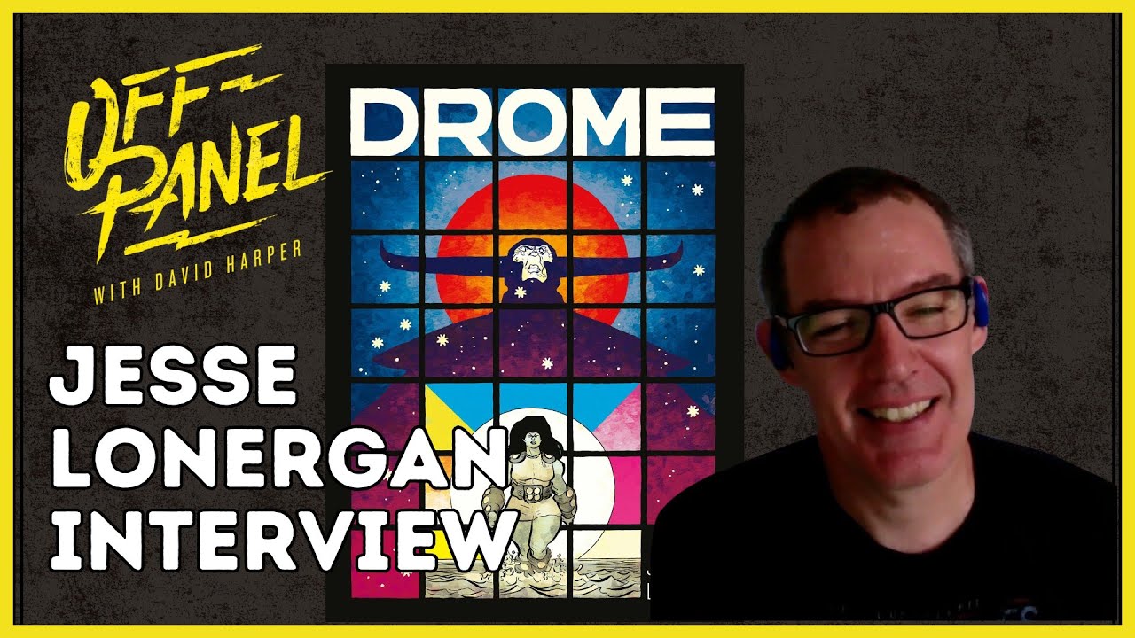Jesse Lonergan on developing Drome and his wider world of comics