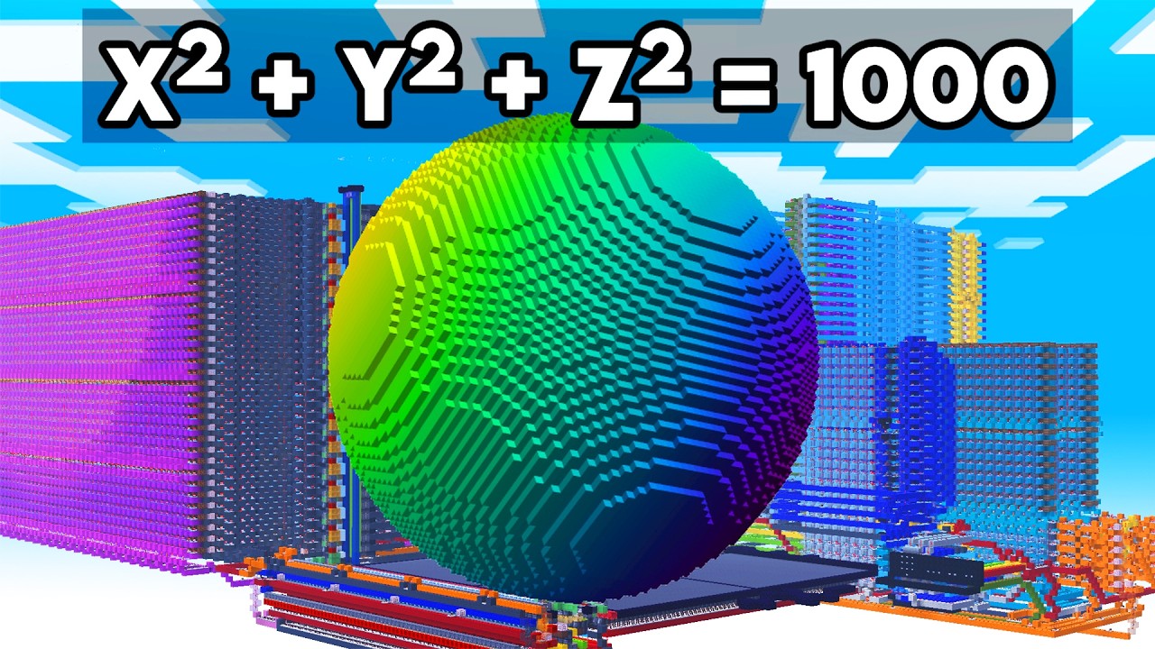 I Made a 3D Graphing Calculator with just Redstone!