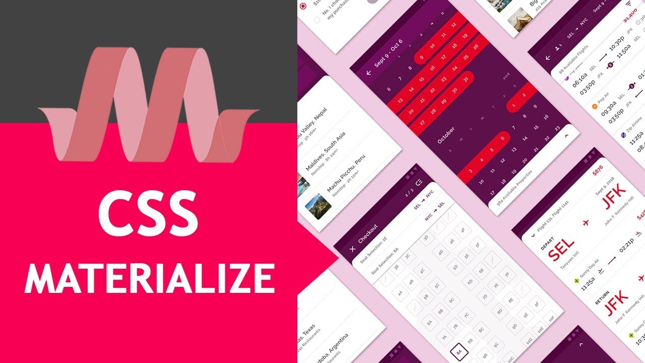 Materialize CSS 😃 Material Design Framework [Curso tutorial Español]