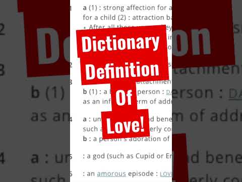 Dictionary definition of love! #bible #godpower