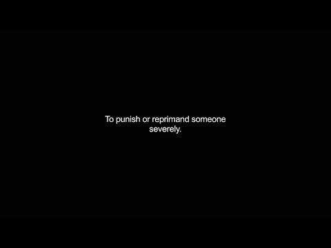 castigated video Dictionary meaning and pronunciation