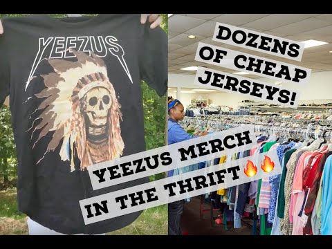 YEEZUS TOUR MERCH FOUND IN THE THRIFT! - Trip to the Thrift #2