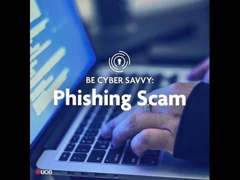 Be Cyber Savvy: Website phishing scams