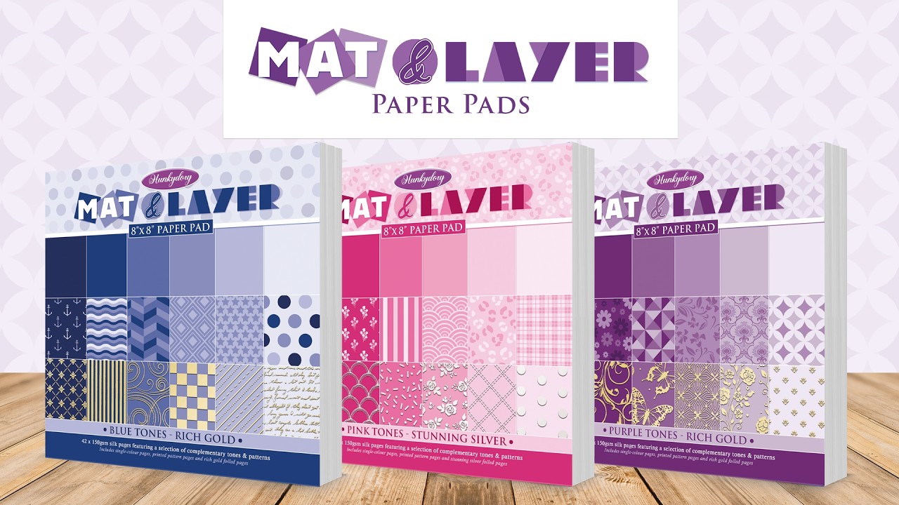 Mat & Layer Paper Pads