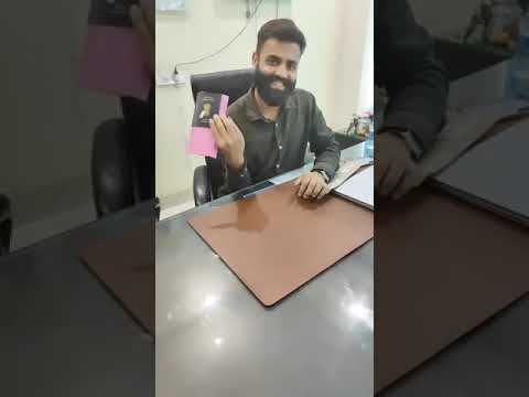 Receiving stamped passport