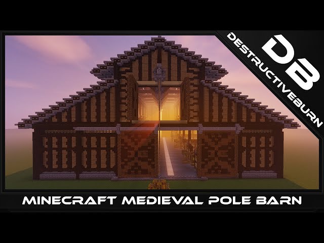Medieval Pole Barn Minecraft Map