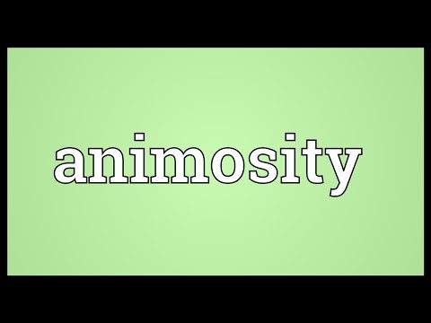 Animosity Meaning