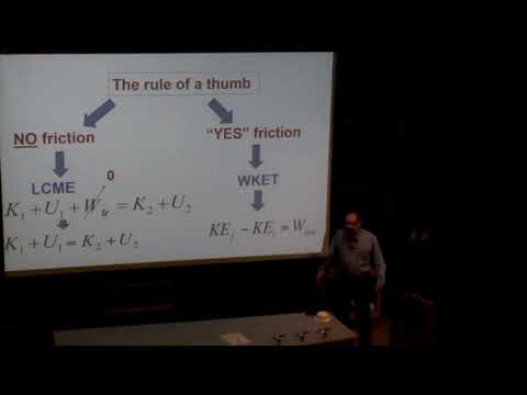 Introduction into LCME (law of conservation of mechanical energy)