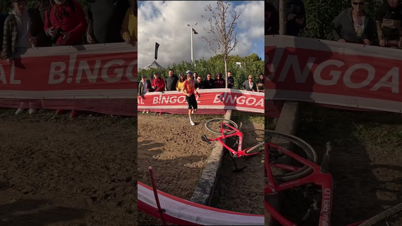 🤠 Rodeo Masterclass from Tom Pidcock in Spain #cycling #cyclocross #mvdp #benidorm