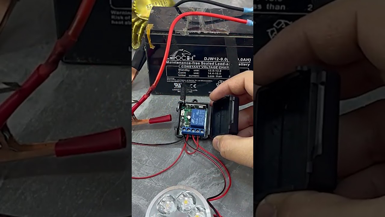 12v DC remote control switch, which can change access control, curtains, and stage lighting to remot