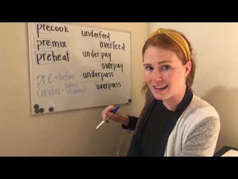 Phonics lesson 126 Prefixes pre-,over-,under-