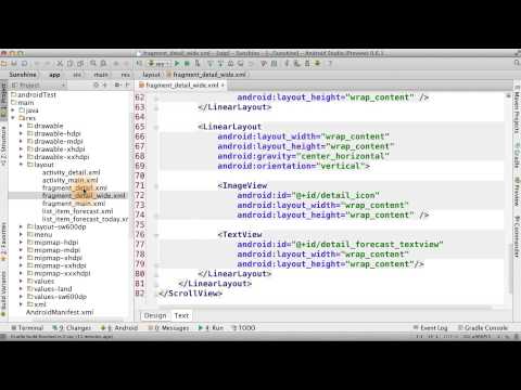 Learn Wide Detail Fragment Developing Android Apps - Mind Luster