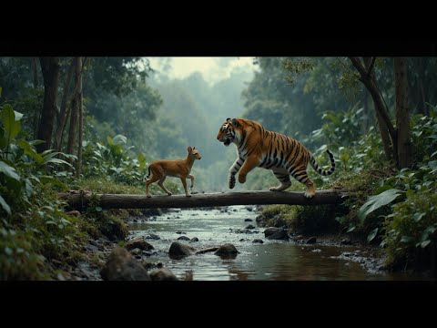 Deer and Tiger | Jungle Story for Kids
