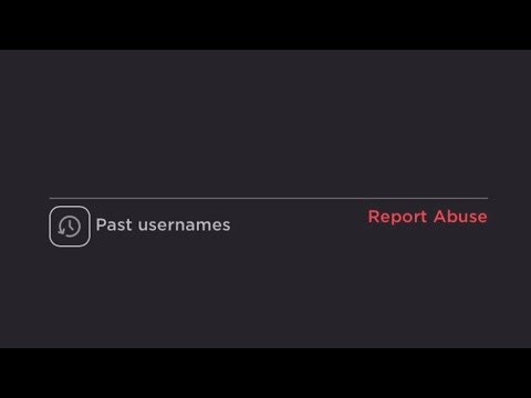 Exposing Myself So You Don’t Have To || Roblox Past Usernames