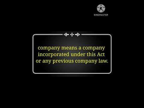Definition of company section 2(20)#cma #ca#cs #company
