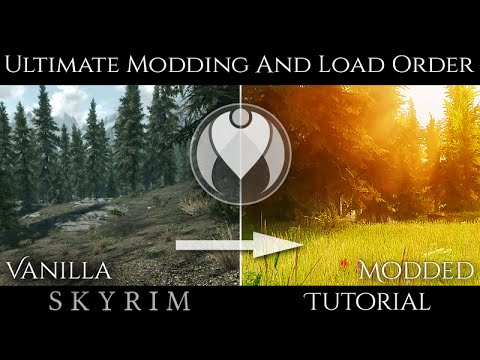 EASIEST ULTIMATE ENB SKYRIM MODDING TUTORIAL A-Z | WITH LOAD ORDER & PRESET FILES