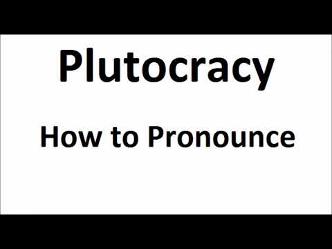 How to pronounce Plutocracy||How to say Plutocracy||Plutocracy Pronunciation||ABDictionary
