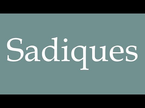 How to Pronounce ''Sadiques'' (Sadistic) Correctly in French