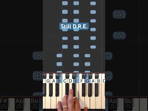 Dr. Dre - Still D.R.E. - Piano Tutorial Easy