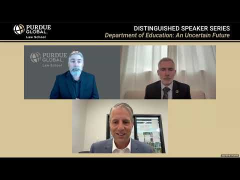 Distinguished Speaker Series - Department of Education: An Uncertain Future
