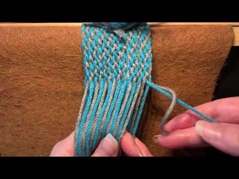 Weaving a Row - RIGHT HANDED