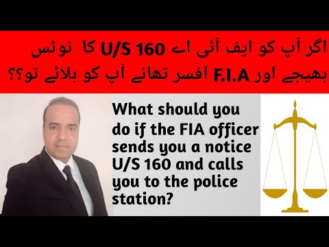 What should you do if F.I.A sends you a notice?