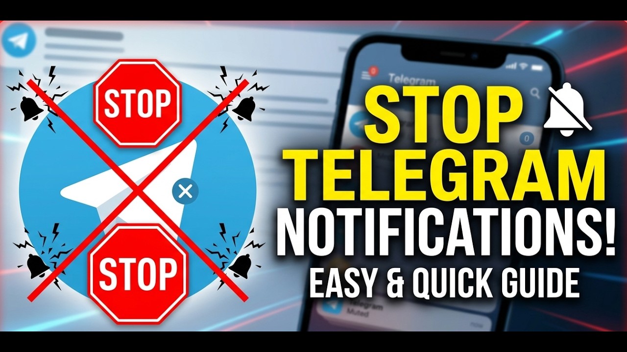 How to Easily Turn Off Telegram Notifications | Quick Tutorial