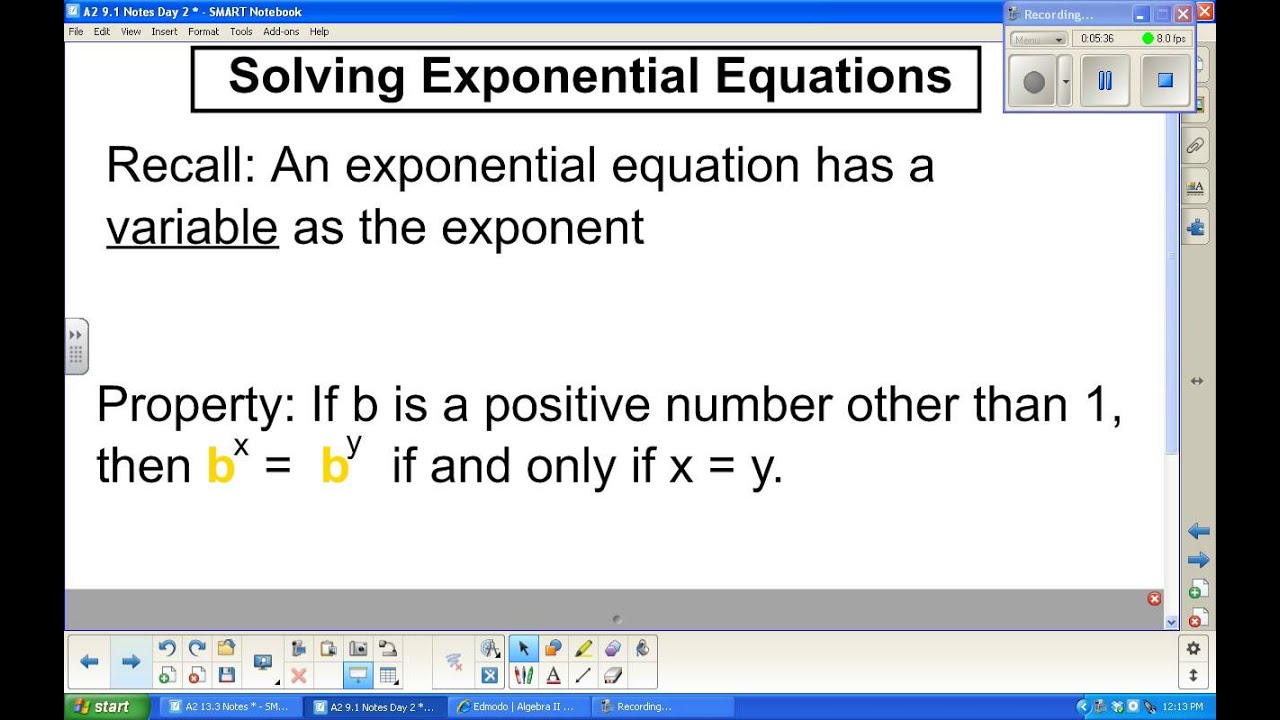 Algebra 2 Section 9.1 Notes Part 2