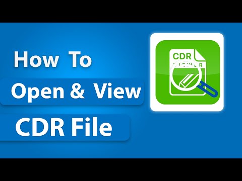 How to Open CorelDRAW CDR Files in Windows | Open and View CDR File Without CorelDRAW