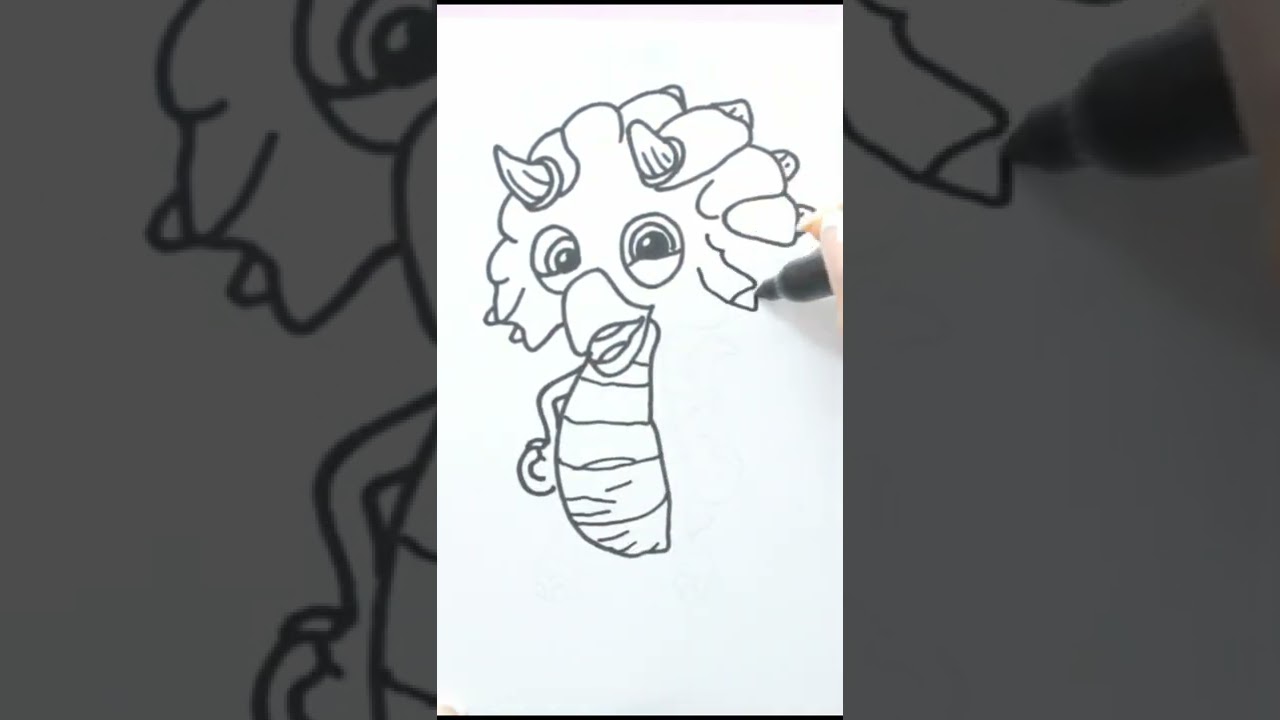 Drawings Tiny - Gigantosaurus Disney - jurassic world  #shorts #short