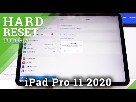 How to Factory Reset iPad Pro 11 2020 – Delete All Content & Settings