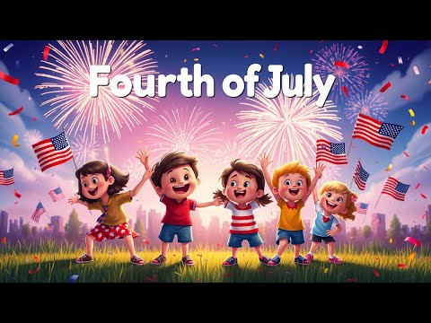 4th of July Educational Song. Kids song. Fourth of July Celebration