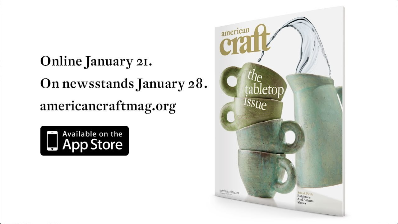 American Craft Magazine February-March 2014 Trailer