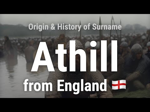 Athill from England 🏴 - Meaning, Origin, History & Migration Routes of Surname