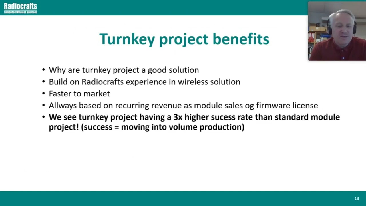 Customer Success Through Turn-key Projects With Radiocrafts!