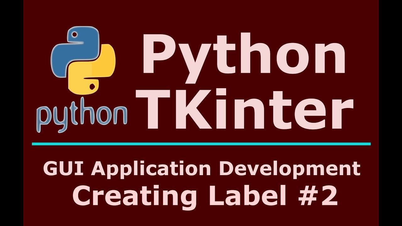 2 Python Tkinter Labels