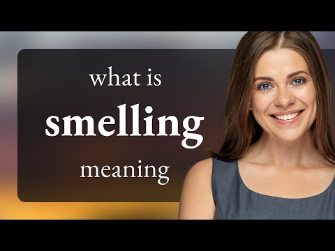 Smelling • what is SMELLING definition